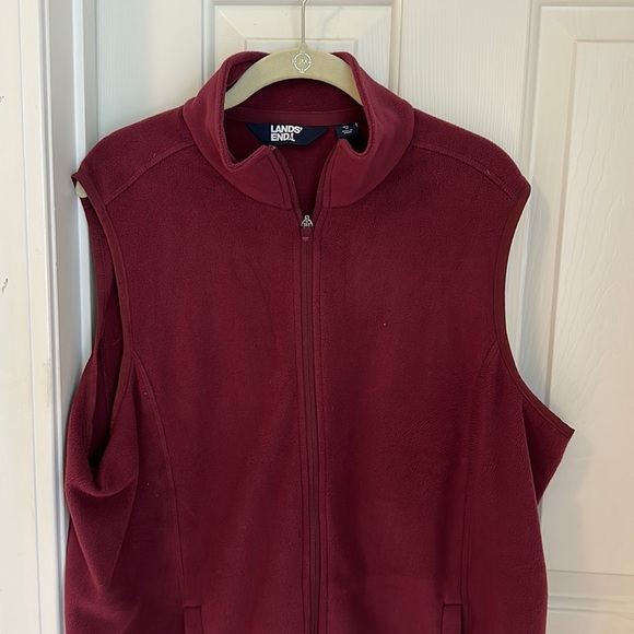Lands' End | Jackets & Coats | Land End Womans Fleece Vest | Poshmark